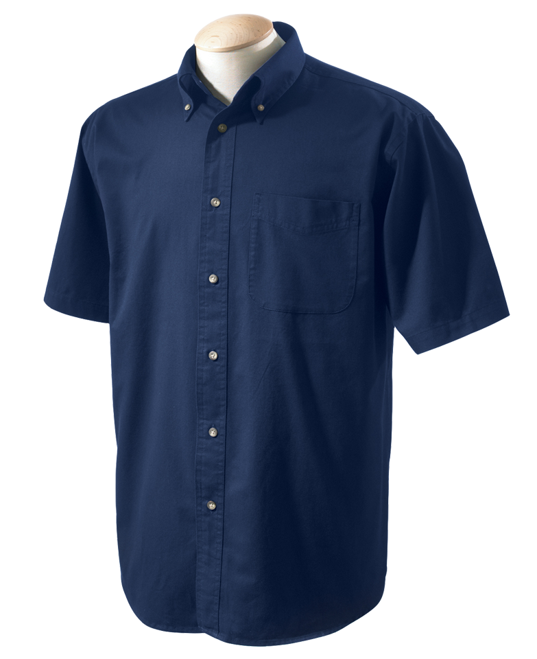 S/S Twill Button Down